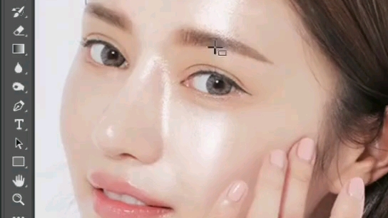 ps教程干货之如何去除脸部油光