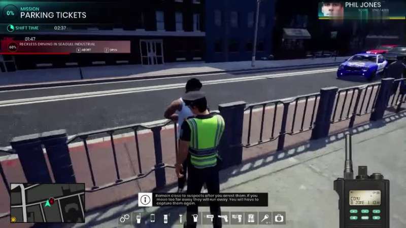 美国游戏主播试玩警察模拟器