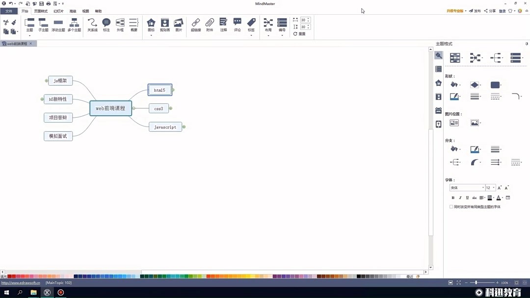 科迅教育2021-web前端开发课程介绍