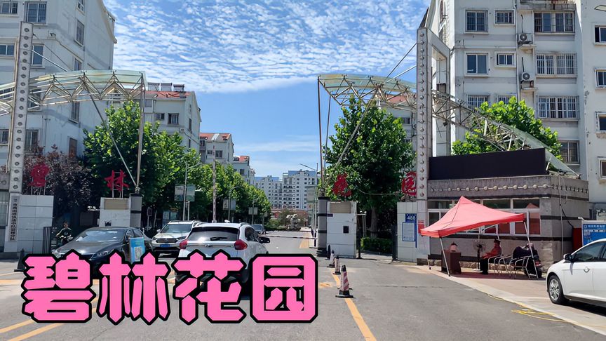 位于山东滨州市滨城区渤海十四路以西,黄河二路以南的碧林花园!