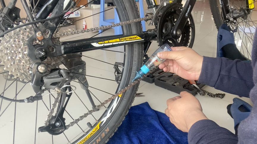 自己动手保养山地车链条和飞轮