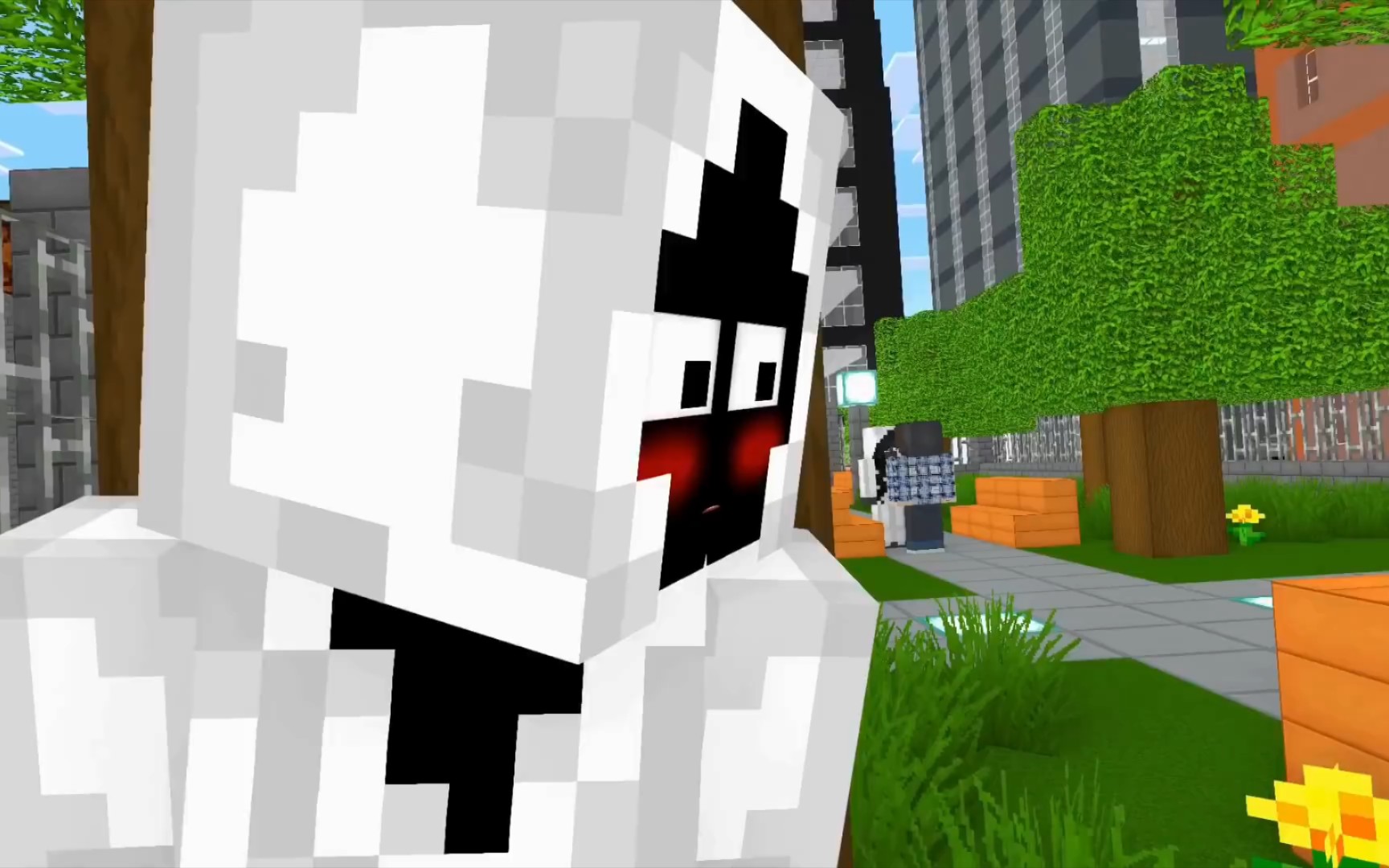 【我的世界动画】怪物学院之害羞的实体303完整版