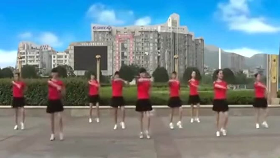 漂亮的姑娘就要嫁人啦舞蹈视频 凤凰传奇 广场舞教学