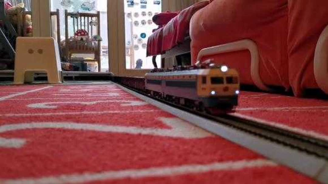 韶四机车牵引大列#火车模型 #火车迷 #SS4#百万城火车模型