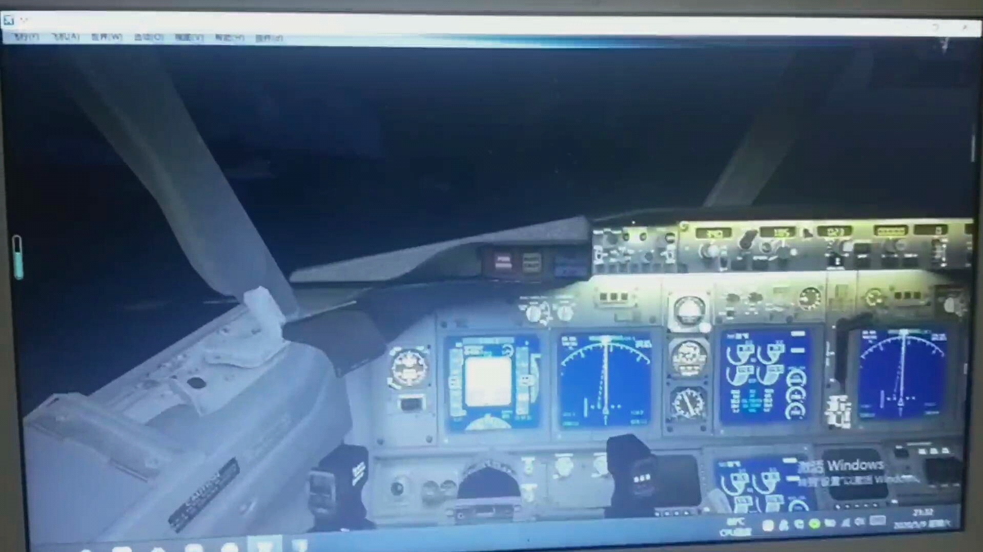 Fsx 模拟飞行,这是我第一个红眼航班!本航班是国航737-800。从三亚...