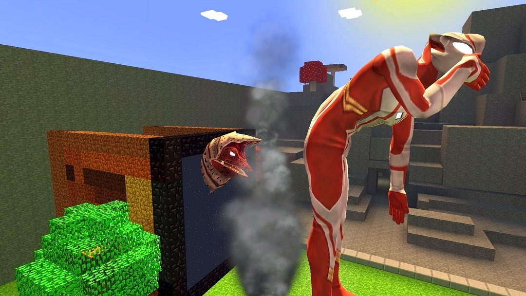 GMOD游戏奥特曼怎么用屁熏传送门出来的怪兽