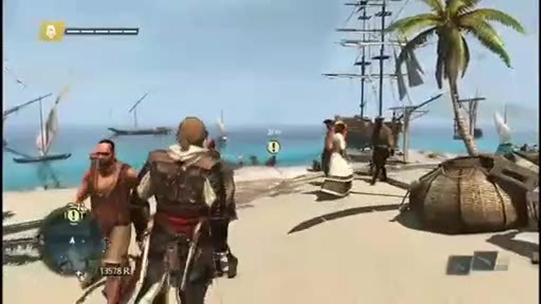 刺客信条4黑旗中文剧情流程解说视频