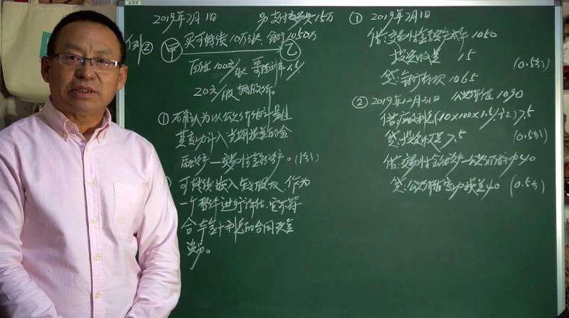 与生活相关的金融资产如何分类确认和计量案例(四)