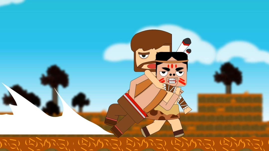 迷你小洞 第64集 酋长制成4架火箭,卡卡爆发炸出石油块