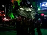 犁川文化节表演的传统民间故事,下犁川的九莲灯有着百年的历史大家...