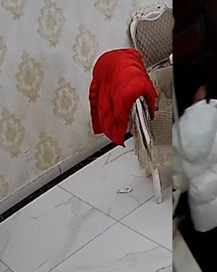 【陌生人敲门姐妹俩教科书式应对】据星视频 报道:1月20日,山东日照...