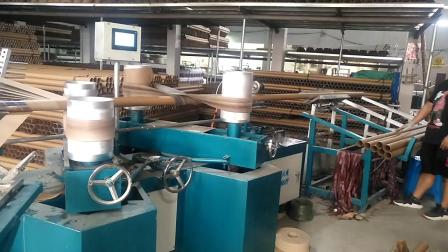 扬丰数控卷管机生产现场