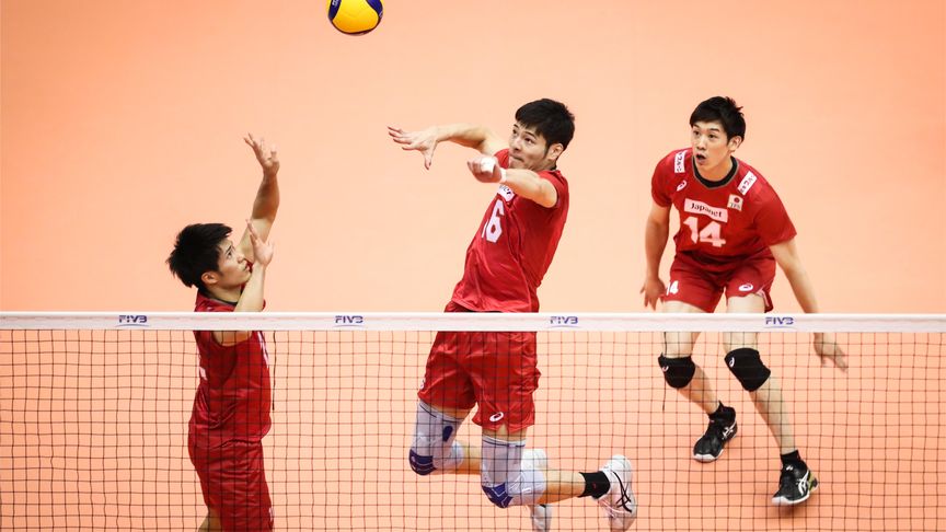 精彩回顾:2019男排世界杯日本男排3比1力克伊朗男排