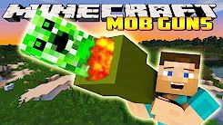 魔哒解说 我的世界minecraft 搞笑模组介绍EP137 生物大炮MOD