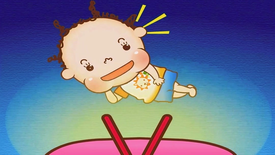 兜兜安全:看电视,一小会儿与卫生纸扔在垃圾桶里 宝宝健康动画