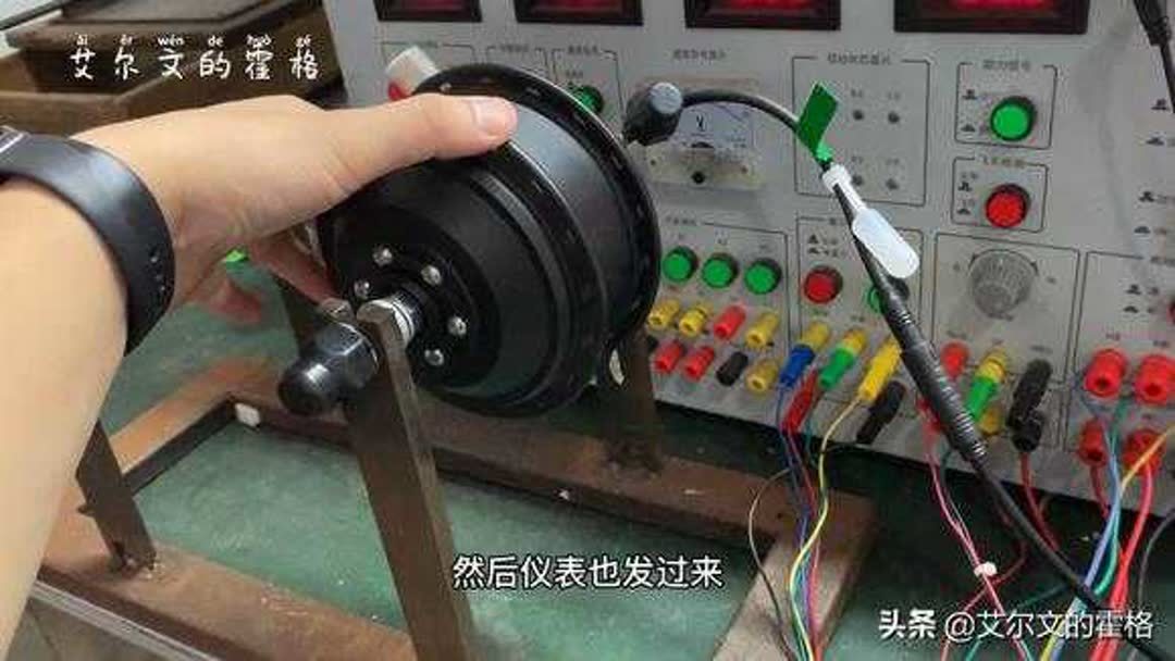 测试锂电自行车控制器功能,9档助力,适应各种人群,全速转把