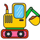 小菜菜工程车游戏解说 