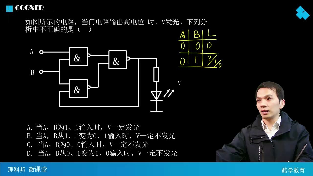 【电控思维训练营04】-二极管的单向性质-课后作业讲解-理科邦-浙江...