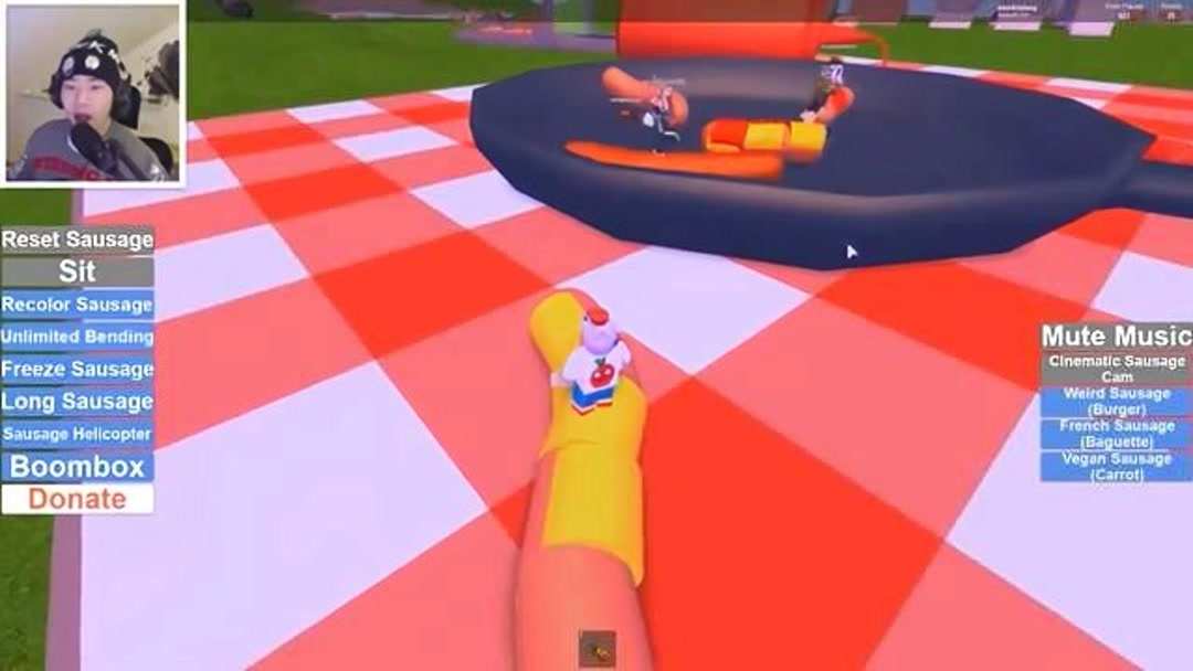 小飞象解说Roblox香肠模拟器 爆笑香肠派对! 居然还能
