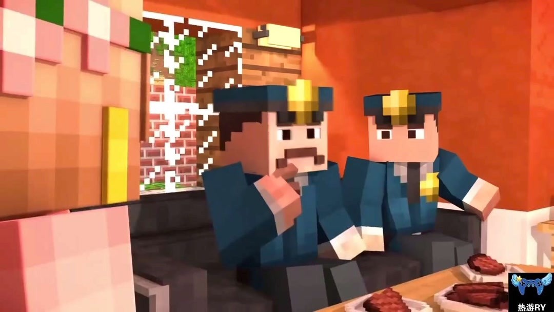 我的世界-两人在一起聊天