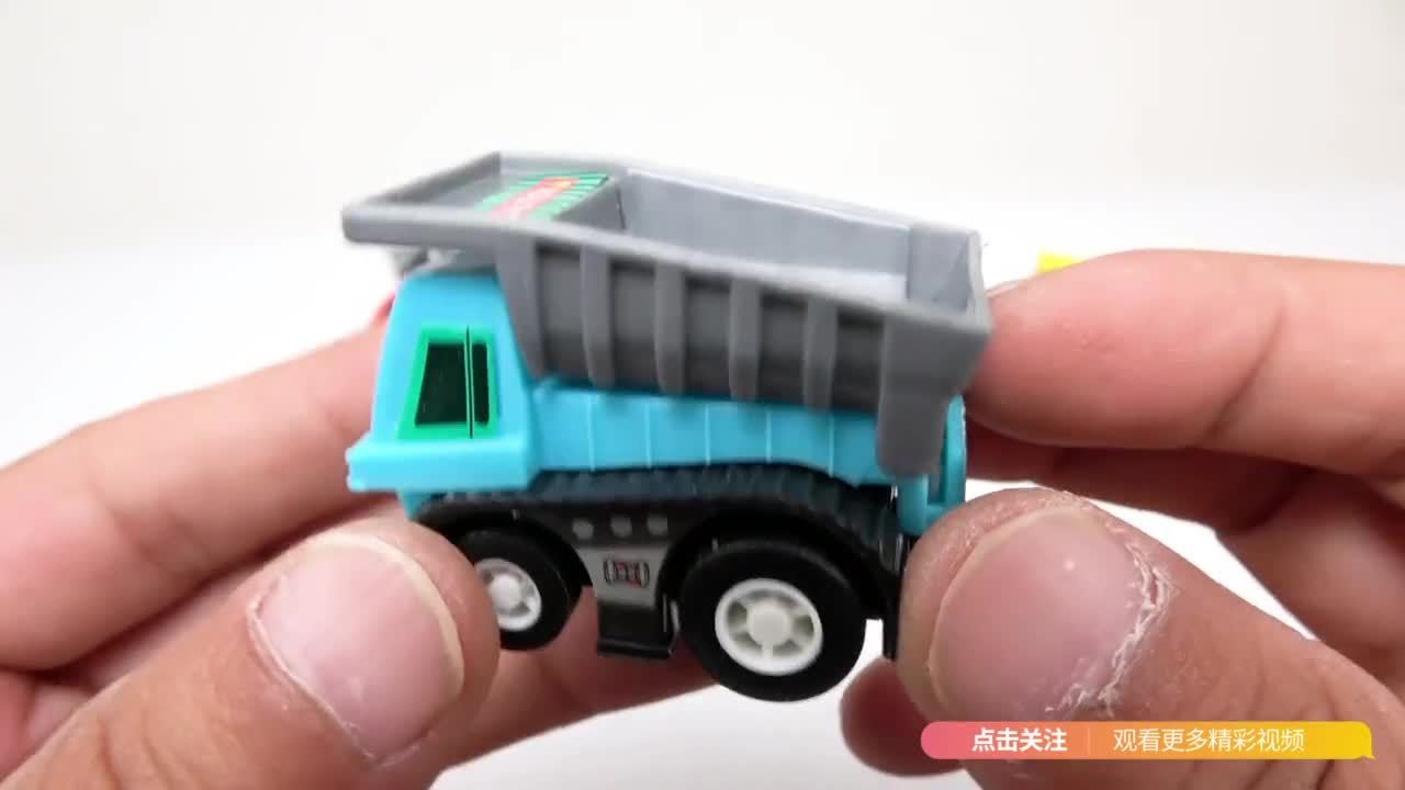 汽车模型试玩挖掘机垃圾车推土机翻斗车