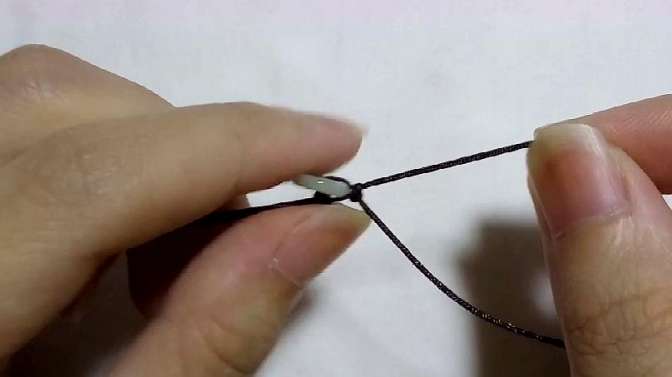 编绳翡翠平安扣手链编织教程,一起来看看吧