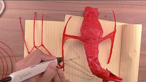 一款能打印恶龙模具的3D打印笔