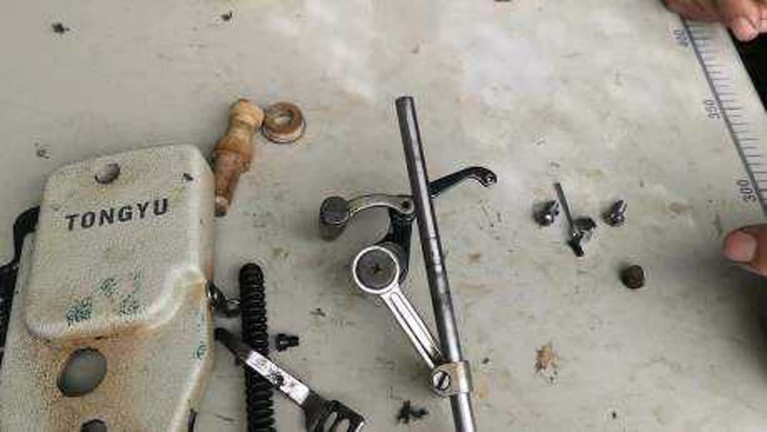 从零开始,玩转缝纫机维修3,平车(电脑车)挑线杆组装要点