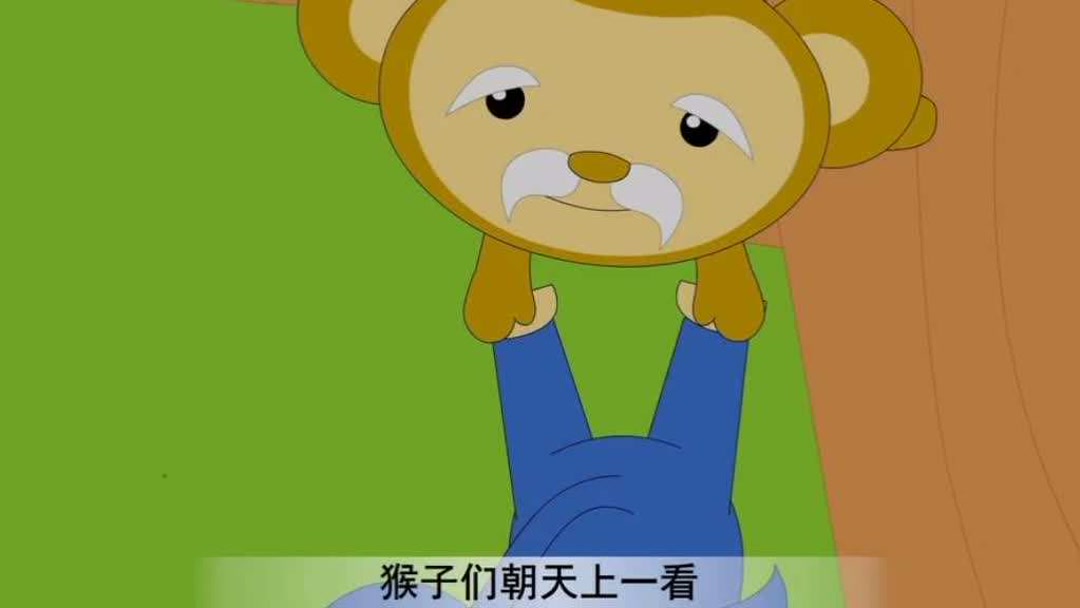 妈咪故事之-猴子捞月亮 -儿童趣味益智启蒙动画 睡前童话早教故事