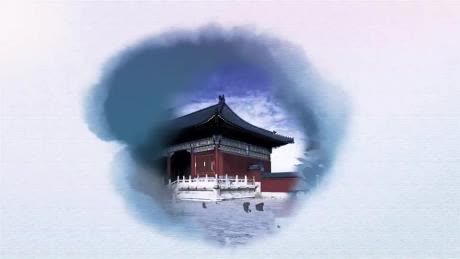 水墨中国风北京故宫长城天安门宣传片片头