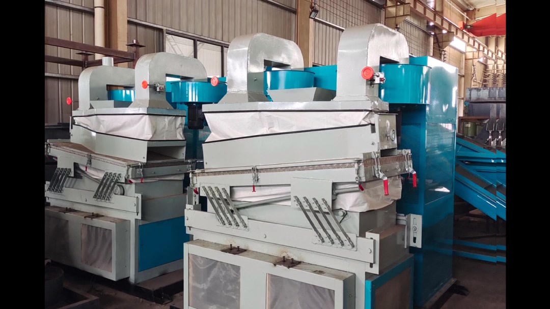 废旧冰箱经过撕碎破碎后的铜铝分离过程,仟川可组建全套生产线