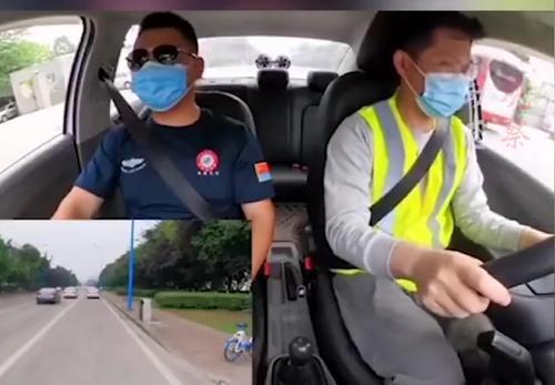 男子路考刚起步就被扣100分,判定成绩不合格,你知道是为什么吗