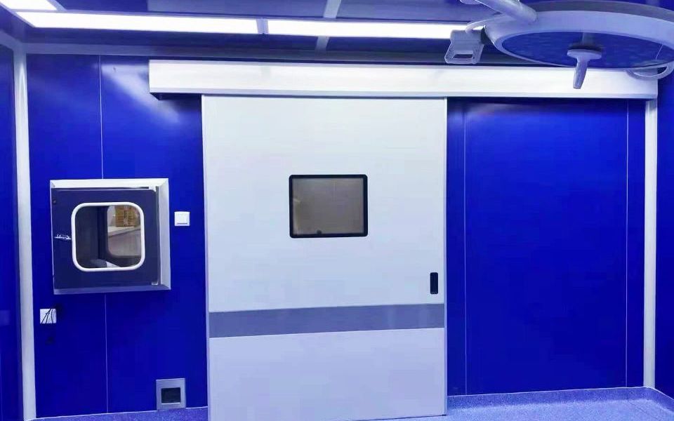 鑫聚得 医用净化气密门 医院手术室美容院门 无尘车间电动平移门