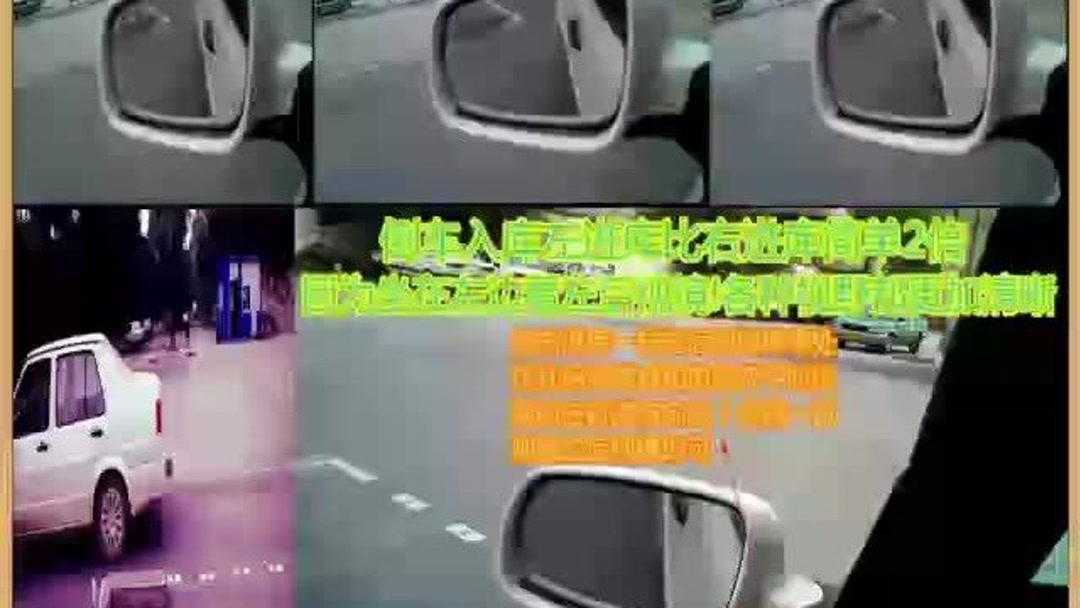 新手学车技巧倒车入库学车视频新手司机必看