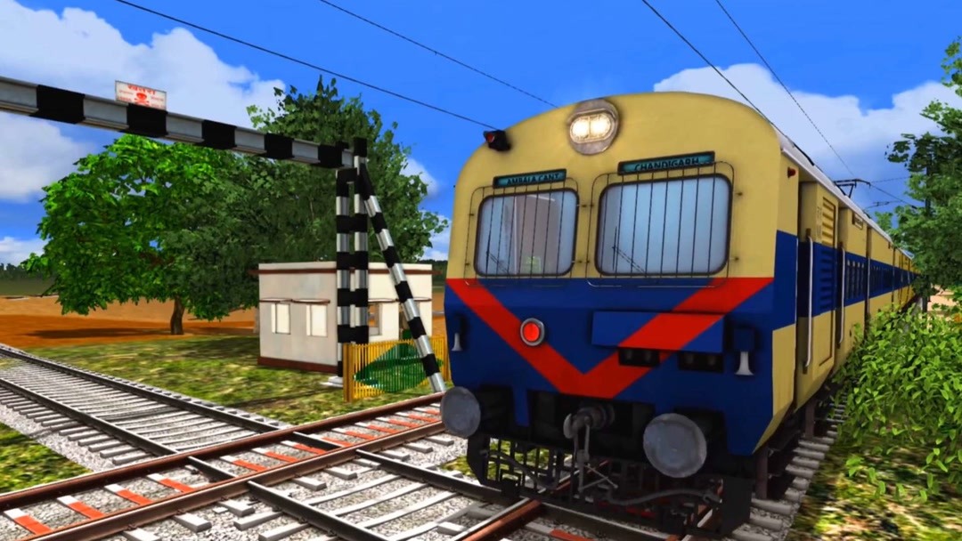 铁路火车模拟动画 第26集 最后出发的火车