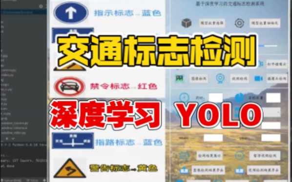 基于深度学习的交通标志检测系统 YOLOv5模型 交通信号标志 大数据 ...