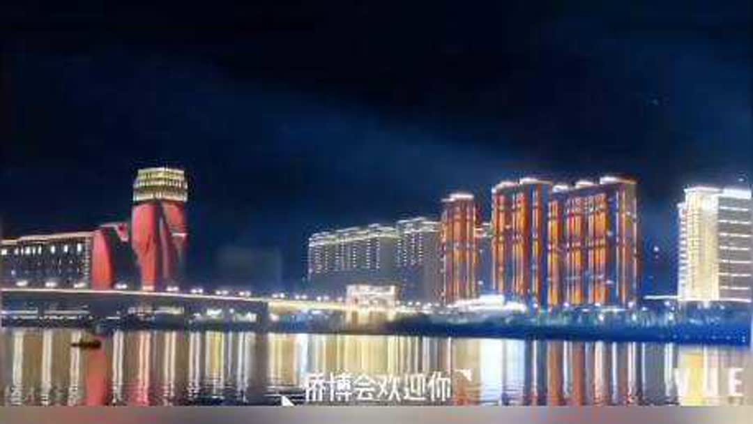 中国侨乡世界青田第三届侨博会夜晚