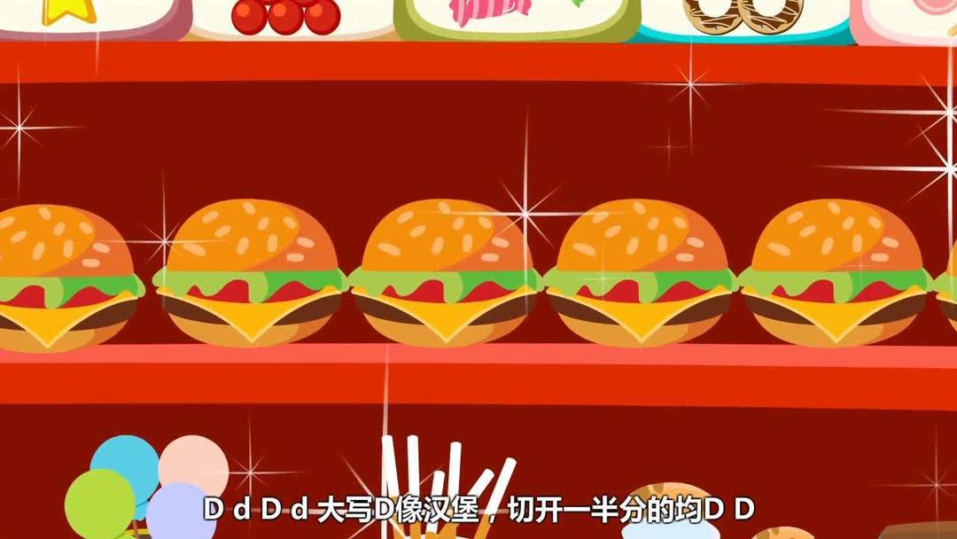 儿童启蒙英语学习口语练习,字母ABCDEFG