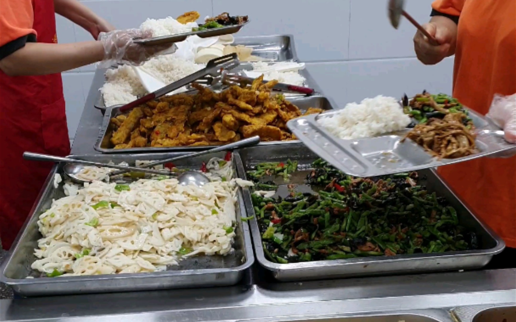 【小城养老生活1】跟我一起吃机关单位食堂吧|见习生的日常