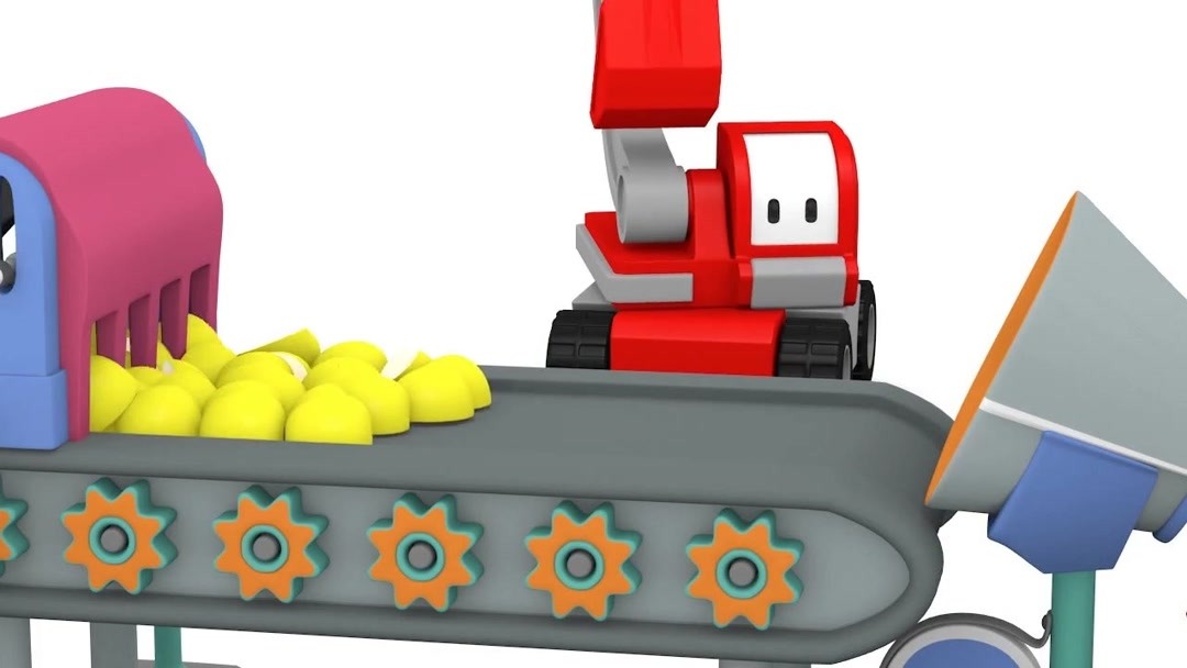 和迷你卡车学习 第2季 第16集 果汁工厂