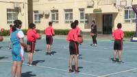 人教版小学体育与健康四年级(水平二)《原地双手胸前投篮》天津市...