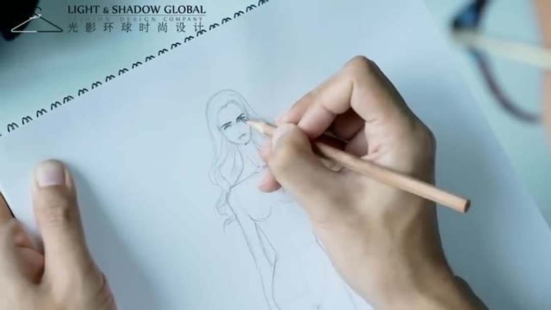 服装设计手绘视频教学完整版