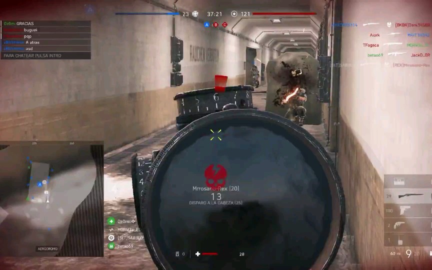 战地5 天秀神级狙击甩枪一击爆头甩杀