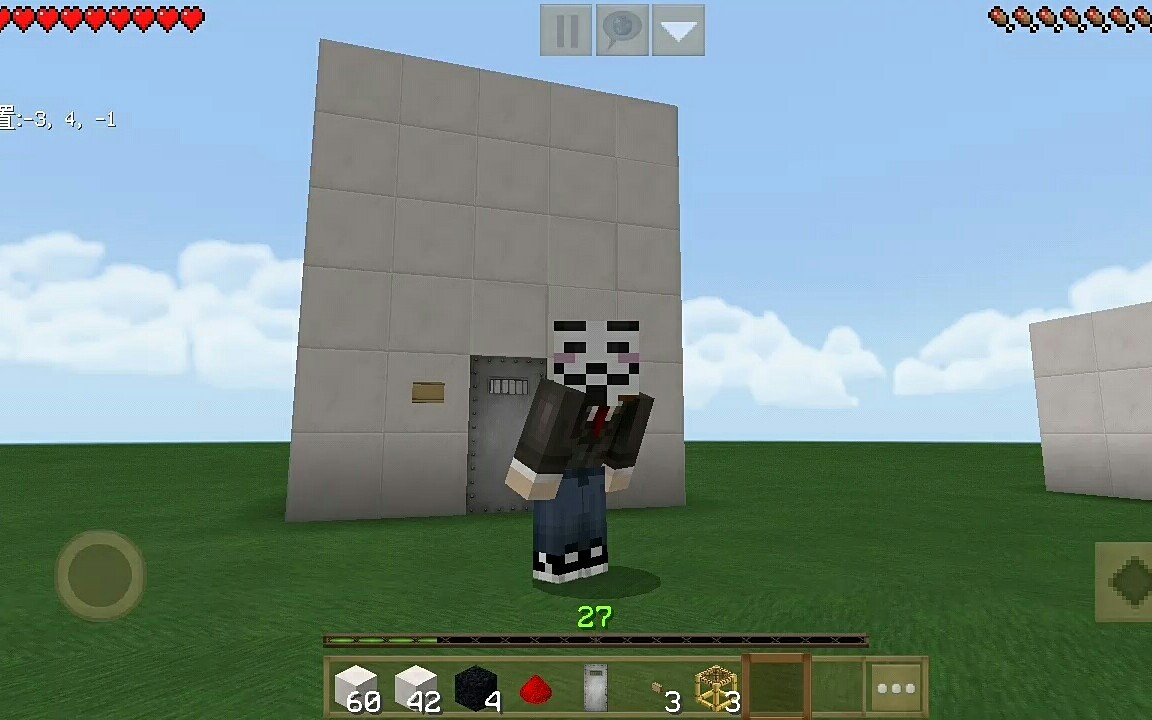 我的世界红石弹簧电梯教程