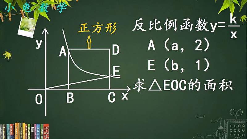 初中数学反比例函数求解三角形面积觉得难的是没掌握这核心知识