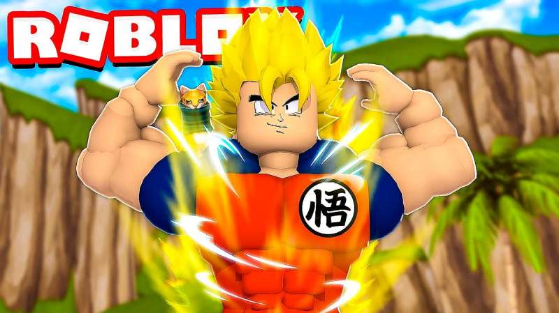 小格解说 Roblox 动漫格斗模拟器:跟悟空学技能!变身一拳超人?