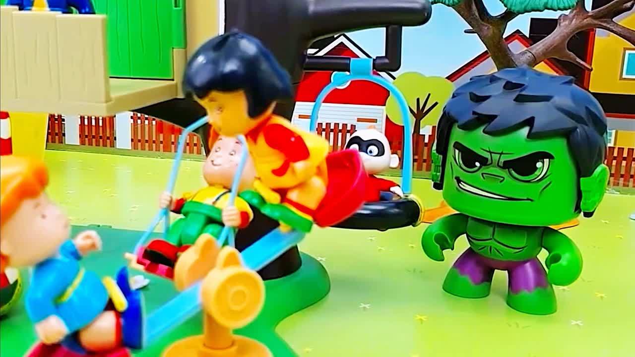 工程车系列之救护车 道路救援车 警车 英文益智早教动画