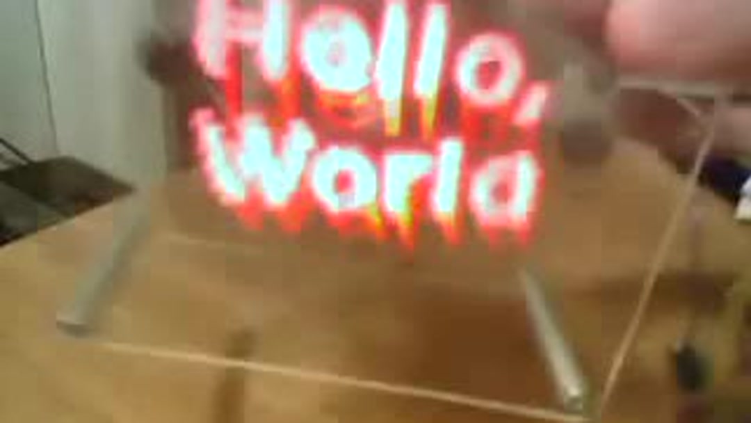 最棒的基于视觉暂留原理的立体展示