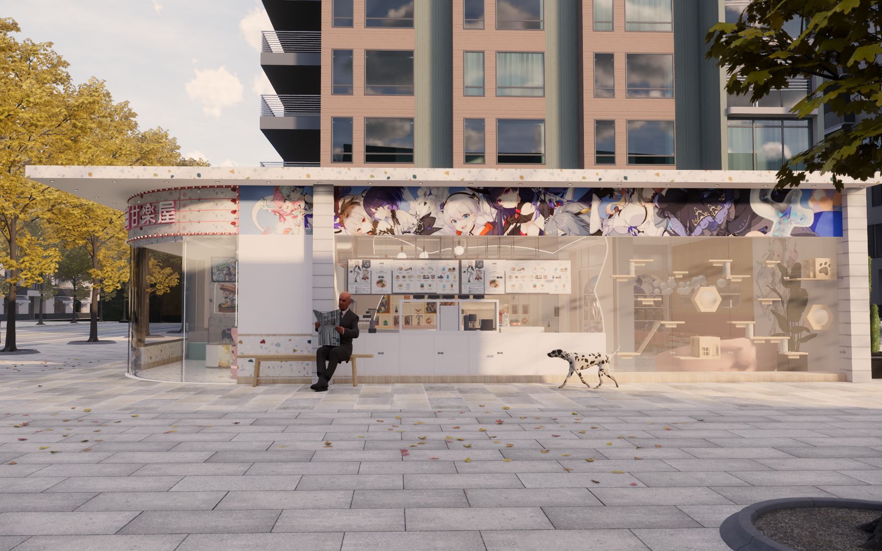 环境设计 次元突破动漫主题周边店