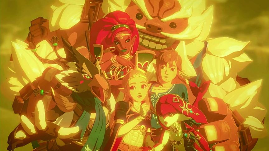 塞尔达传说 旷野之息DLC2最后的试炼CG